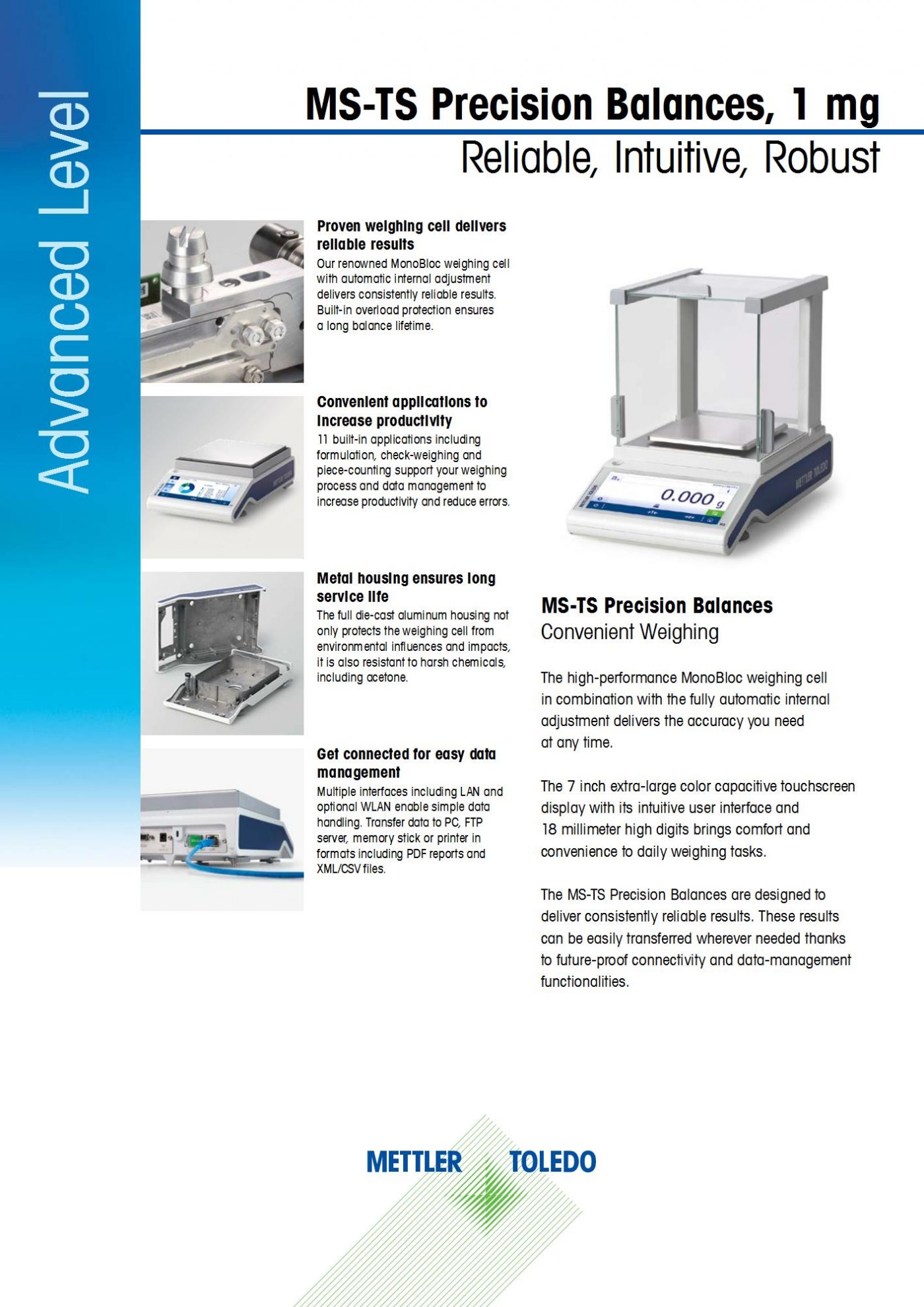 MS-TS Precision (1mg) > Mettler-Toledo Balance | (주) 신성계기